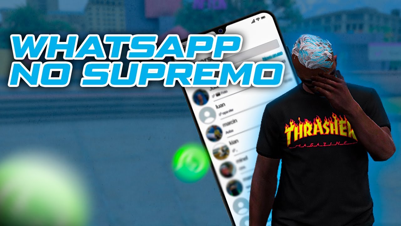 SUPREMO ROLEPLAY AGORA TEM WHATSAPP? MOSTRANDO UM POUCO DA NOVA ...