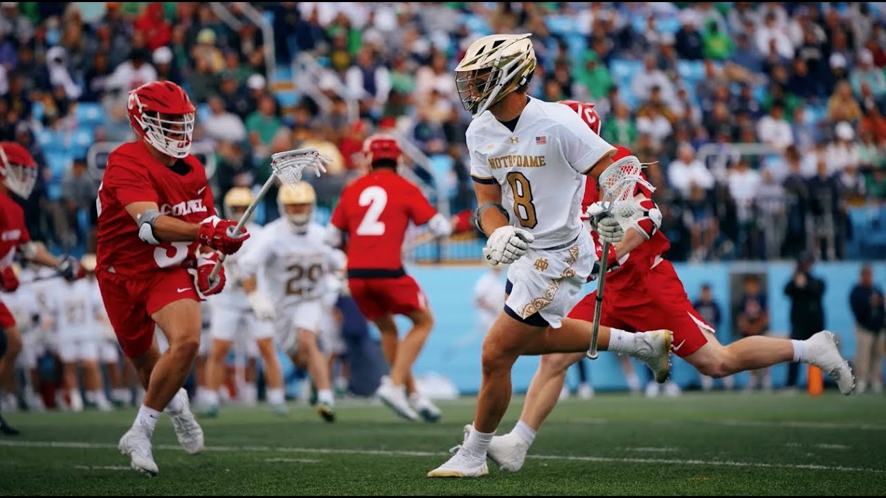 Cornell vs Notre Dame 2024 Men's Lacrosse Highlights ft. Lax Guy Scotty ...