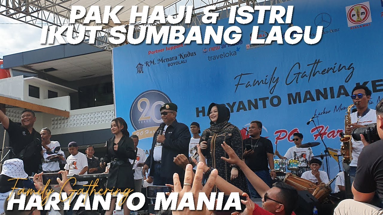 "KOK YEN??‼️" PAK HAJI HARYANTO DAN ISTRI MENYANYI BAGAI DENNY CAKNAN ...
