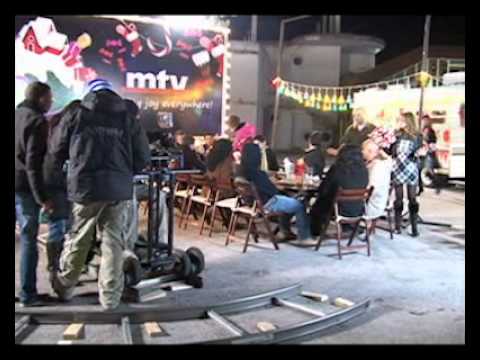 The making of MTV Christmas promotions 2011 - YouTube