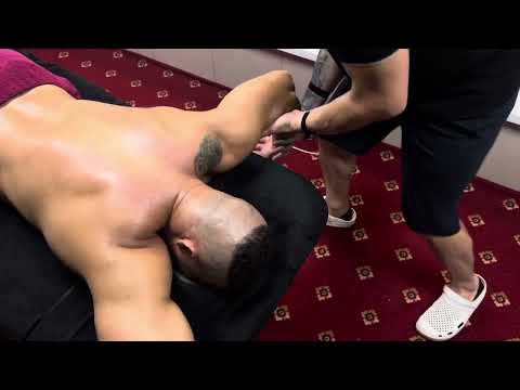 ASMR, Egyptian massage by Russian hands 