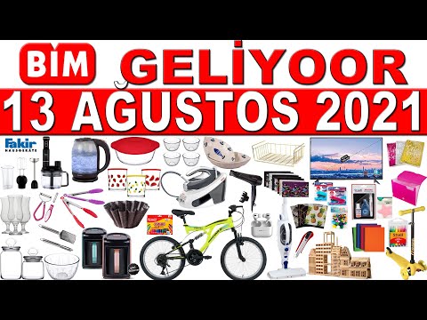 TEK GERÇEK ÜRÜNLER | BİM 13 AĞUSTOS 2021 | OKUL EŞYALARI  & MUTFAK GEREÇLERİ | BİM AKTÜEL KATALOĞU