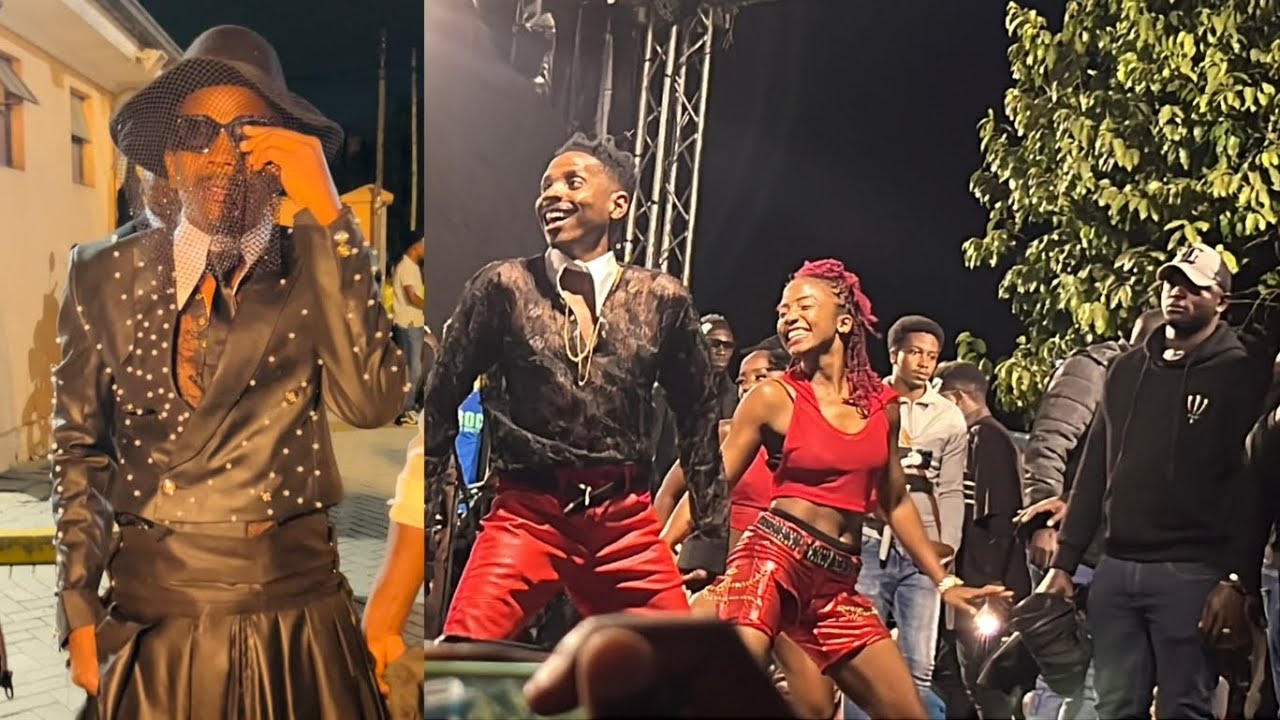 Like A Pop Star! Eric Omondi Storms Willy Paul’s Pozze Live Concert To ...