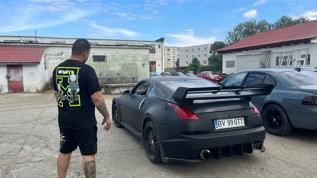 Prezentare Nisan 350z (nos, frana hidraulica și multe altele) - YouTube