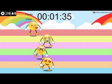 4 minute Emoji Race Timer - YouTube