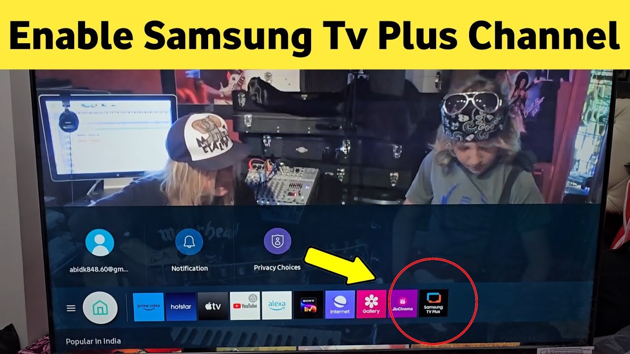 Samsung Smart TV : How to Enable Samsung TV Plus Channels - YouTube
