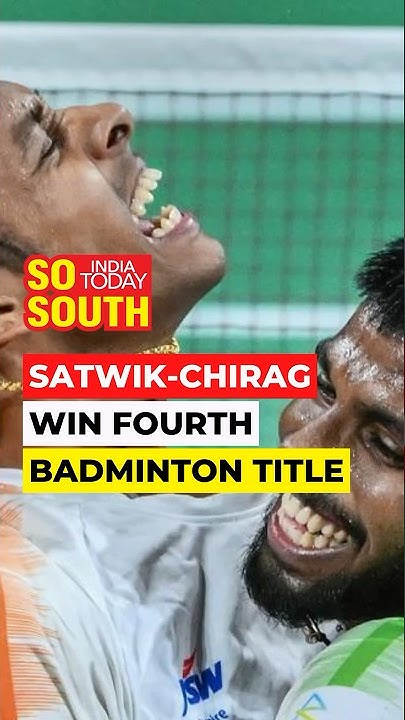 Satwik-Chirag Clinch Korea Open Badminton Men’s Double Title - YouTube