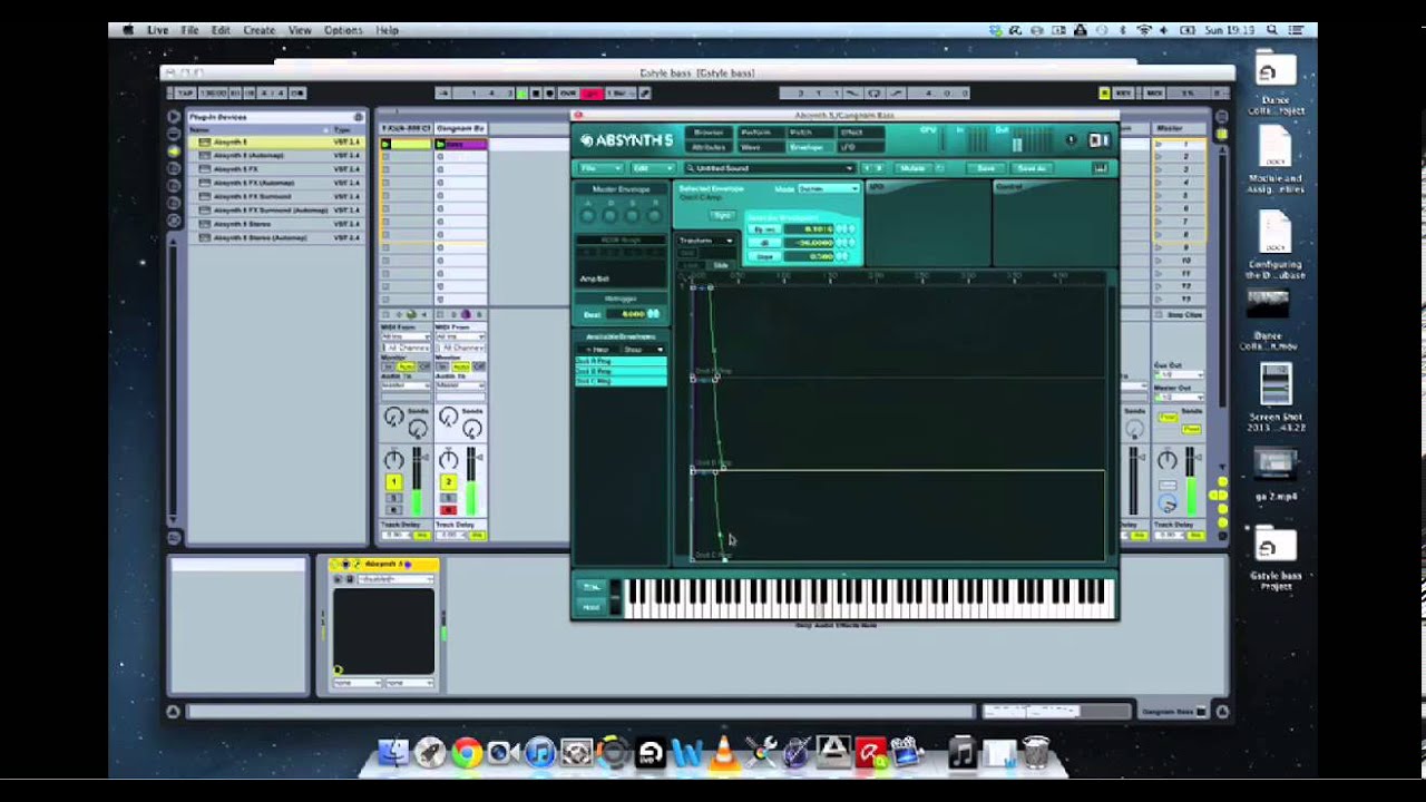 Gangnam Style Synth Line Tutorial (Abysnth) - YouTube