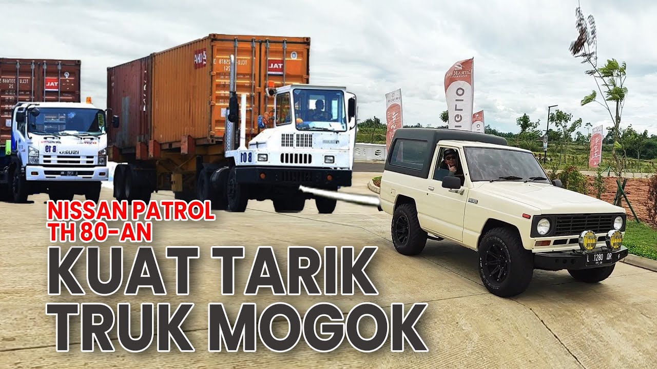 MOBIL TUA LANGKA BERTENAGA BADAK - NISSAN PATROL THN 80-AN - YouTube