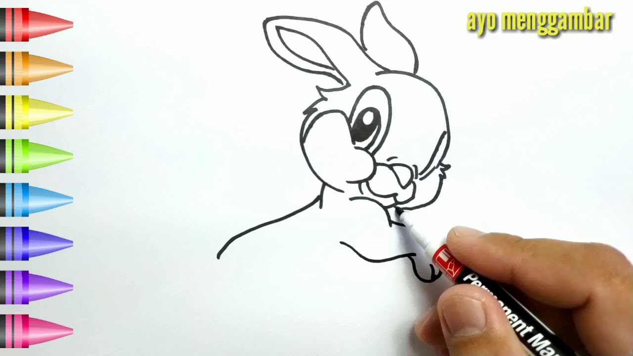 Cara Menggambar Kartun Lucu