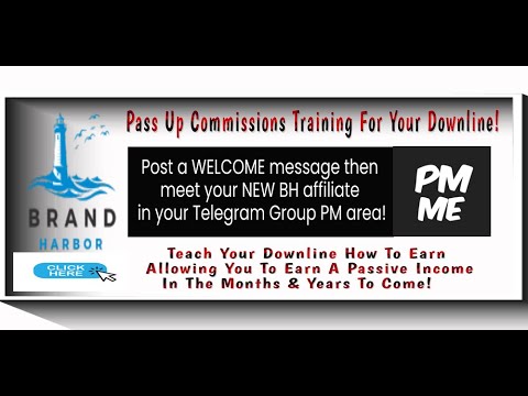 🔴 Video Training On How To Meet Your New Brand Harbor Affiliate ...