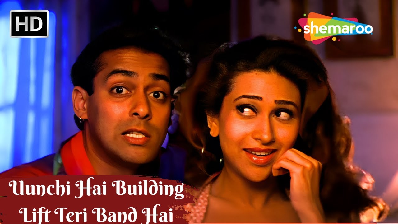 Uunchi Hai Building Lift Teri Band Hai | Salman Khan 90s Hit Song | Anu Malik | Judwaa (1997 ...