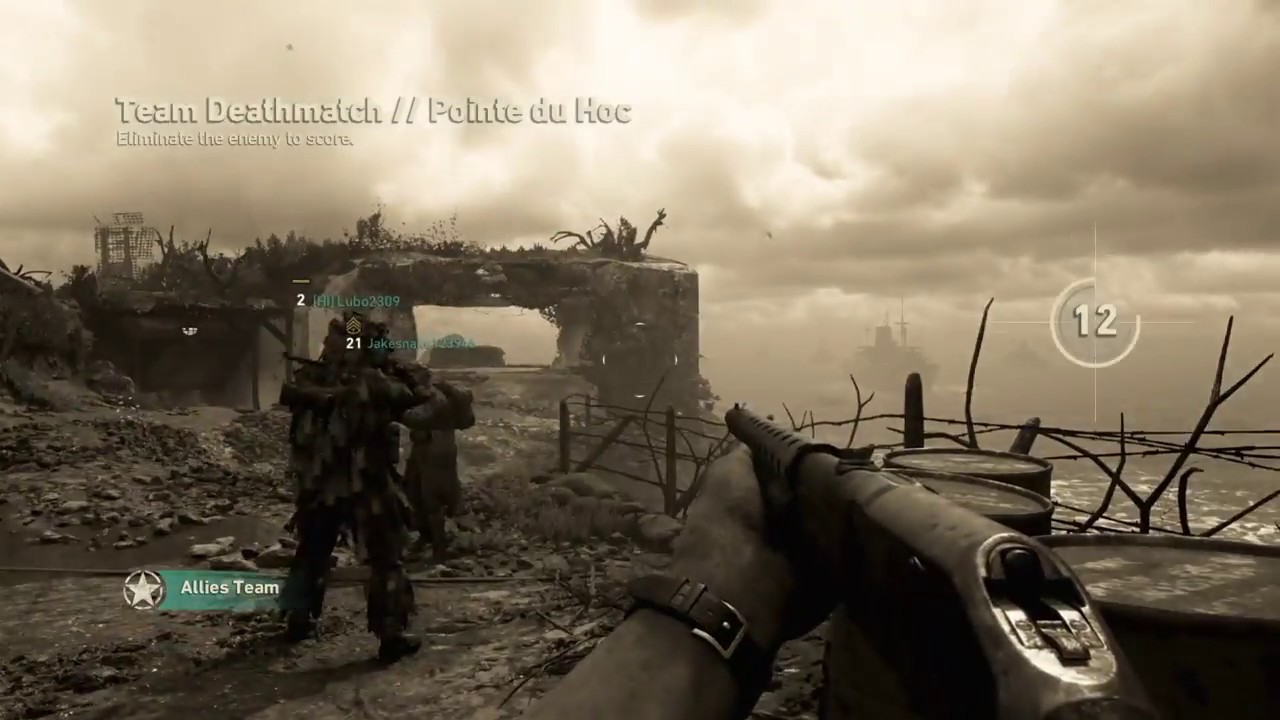 Call of Duty WWII Gameplay - YouTube