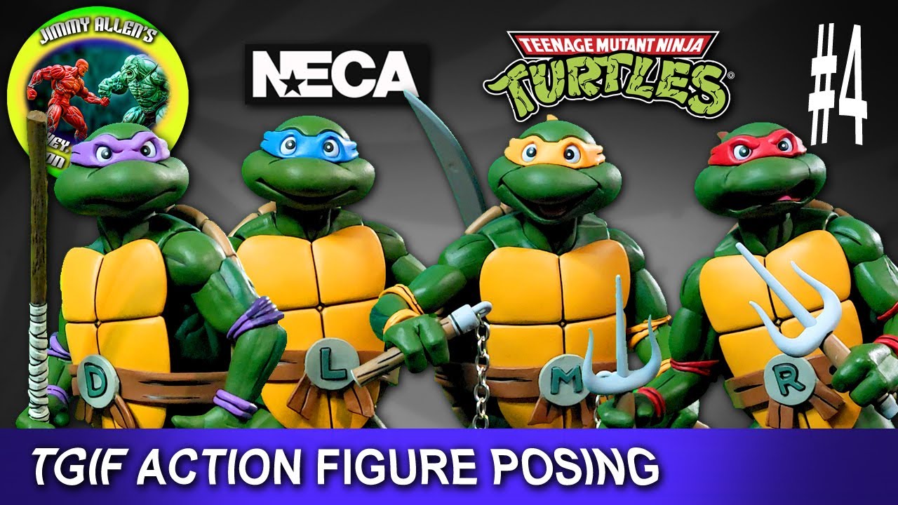 TGIF Action Figure Posing #4 - RAPHAEL, MICHELANGELO, DONATELLO ...