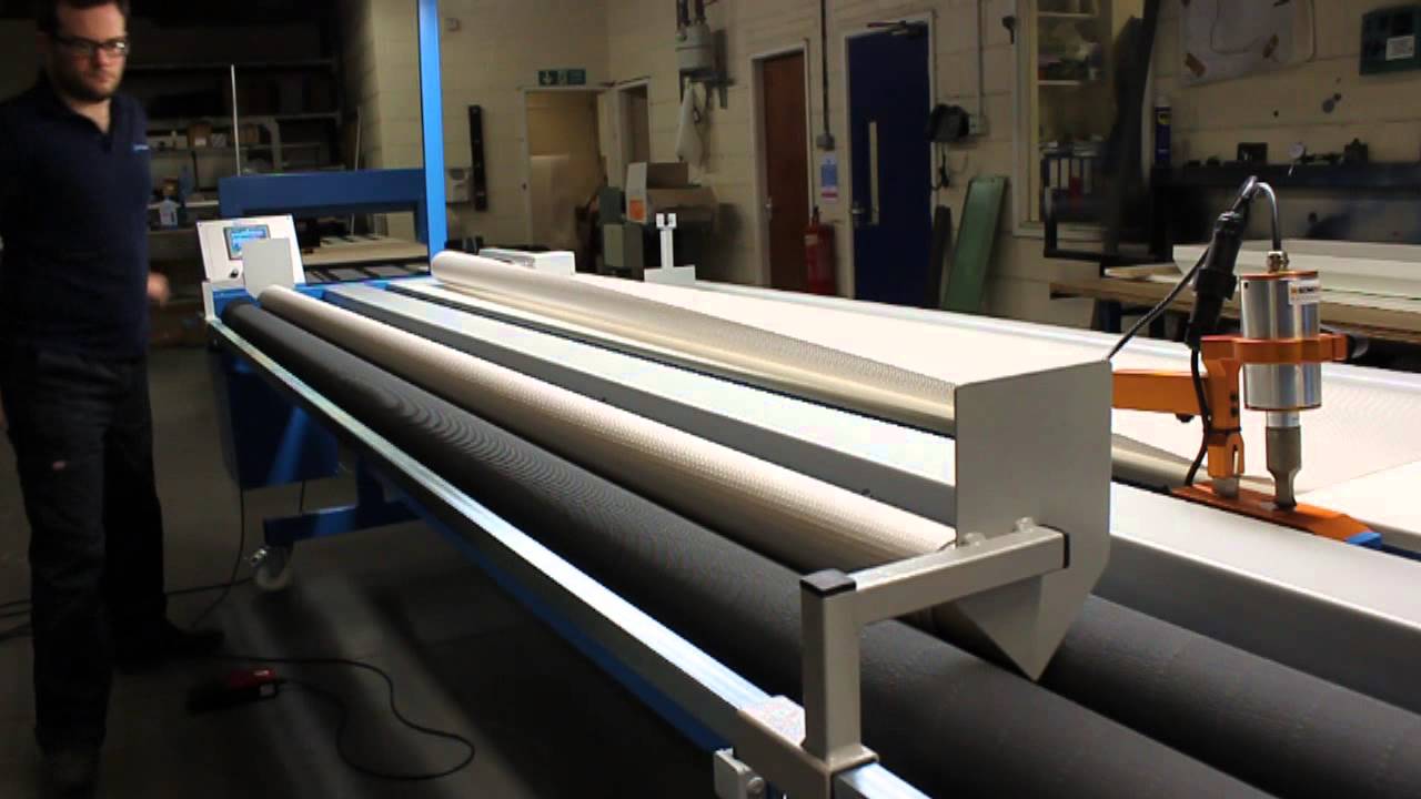 Polymaster's New Sonic Cutter - YouTube