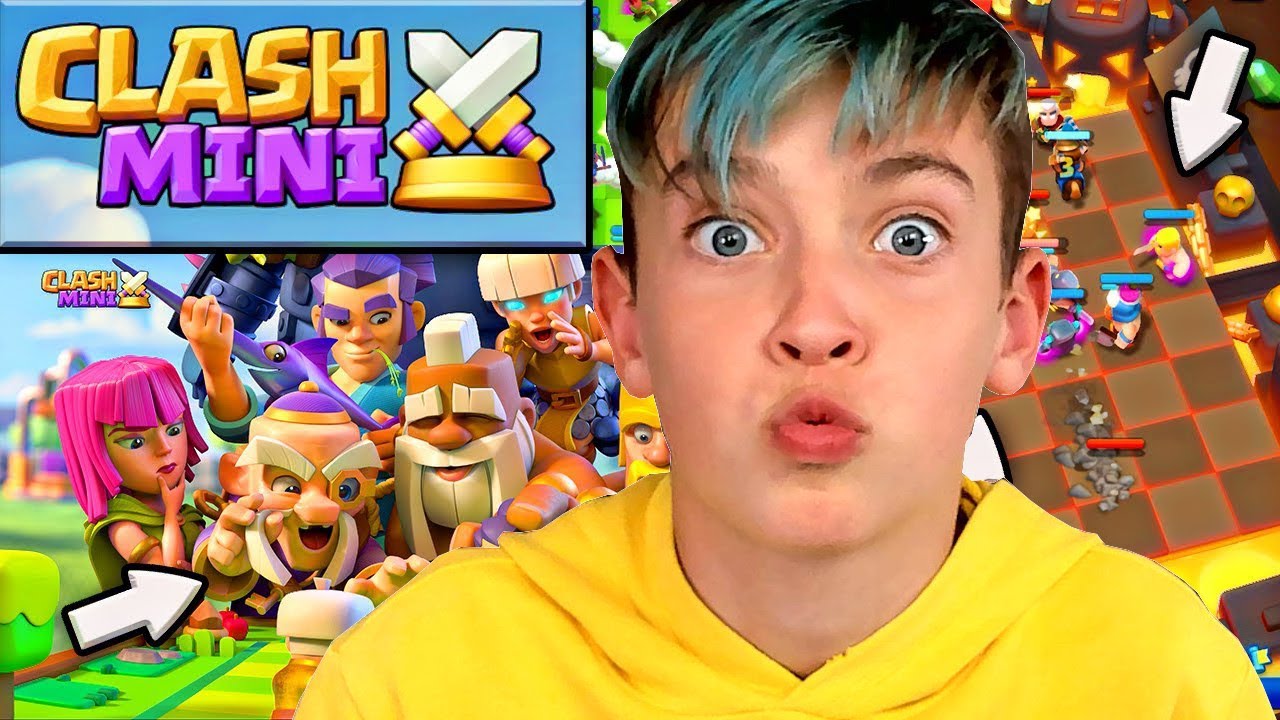 PRIMERA VEZ EN CLASH MINI - YouTube
