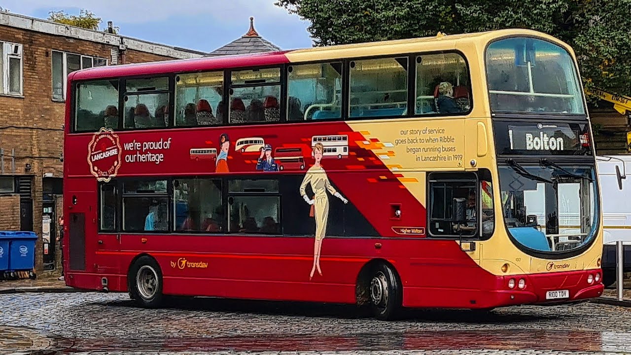 🚍*Beast * Transdev Blackburn 401 R100 TDV Volvo B7 Gemini on 1 - YouTube