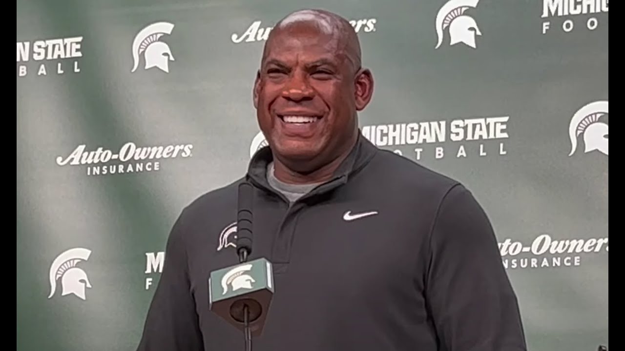 Mel Tucker Press Conference | Pre-Rutgers | Michigan State Football ...