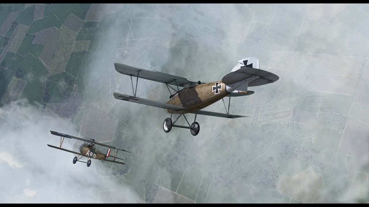 Jasta 1 Patrol - Sept 1917 over France - YouTube