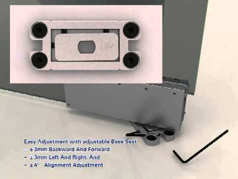 Ozone Plus - Concealed Floor Spring | Installation Guide - YouTube