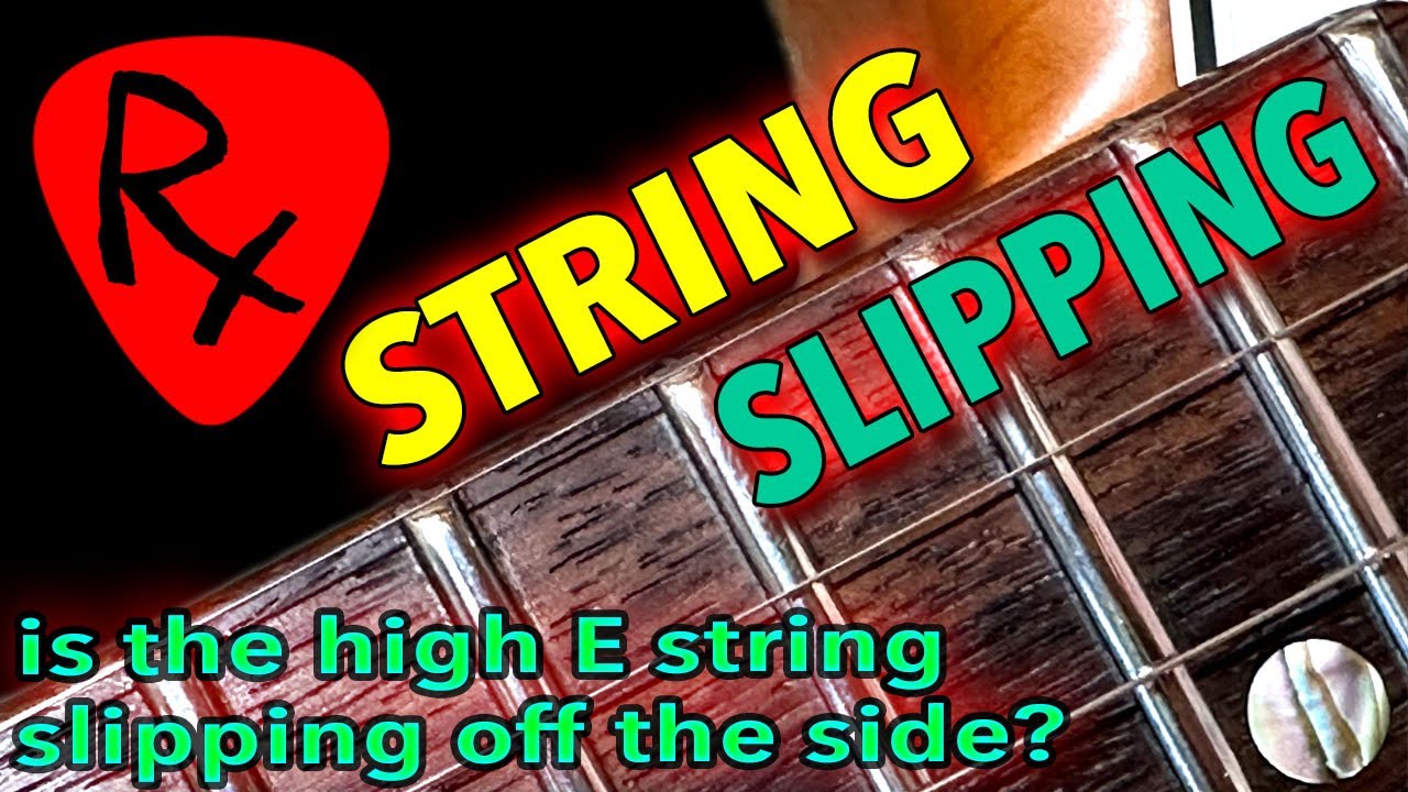 How to Fix a Slipping String on a Fender Strat - YouTube