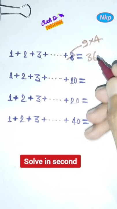 addition vedic maths|addition vedic maths tricks #maths #short # ...