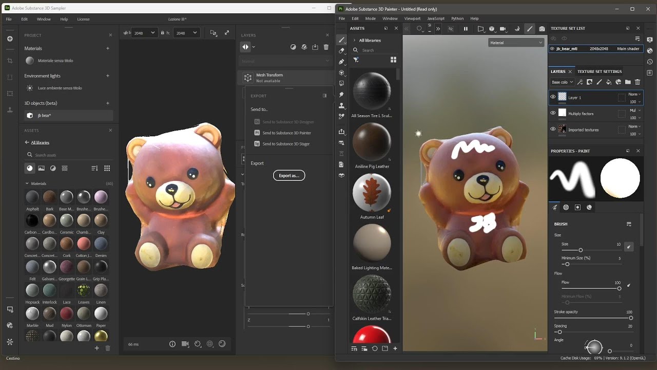 SUBSTANCE 3D - Lesson 18 - Texture and Material from Image, 3D From ...