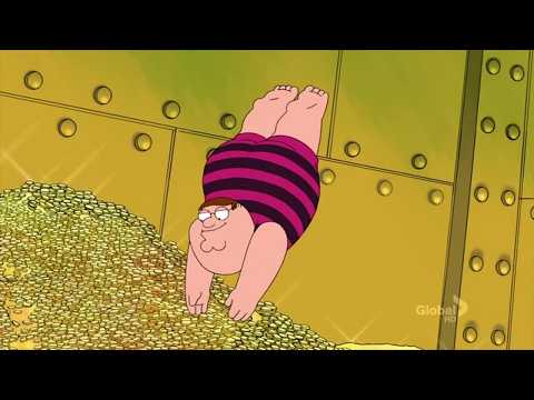 Family Guy - To dive into coins like Scrooge McDuck