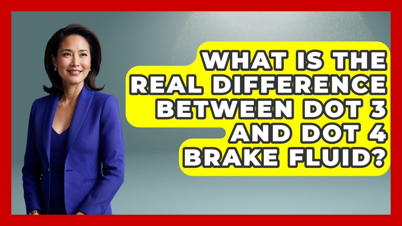 What Is The Real Difference Between DOT 3 And DOT 4 Brake Fluid? - Big Truck Lovers - YouTube
