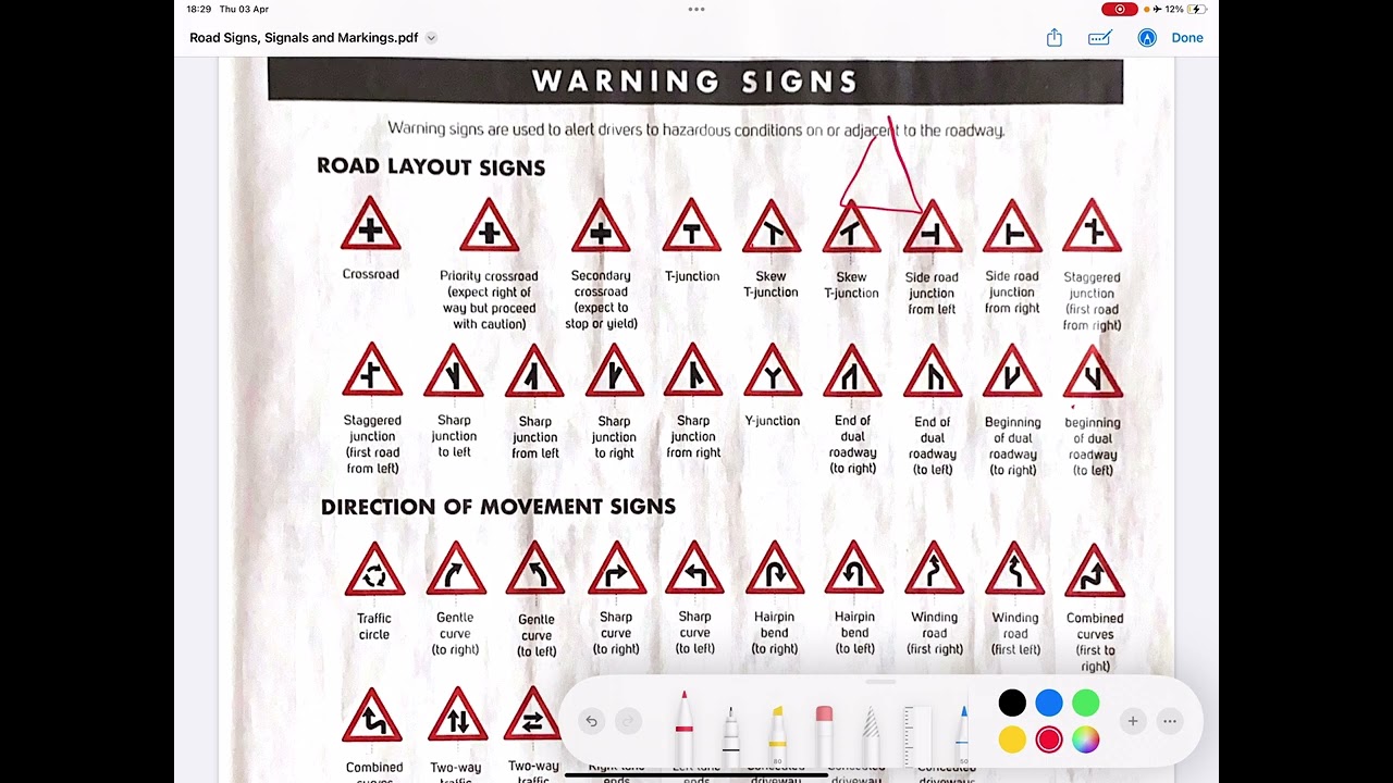 Road Signs And Markings German Road Signs