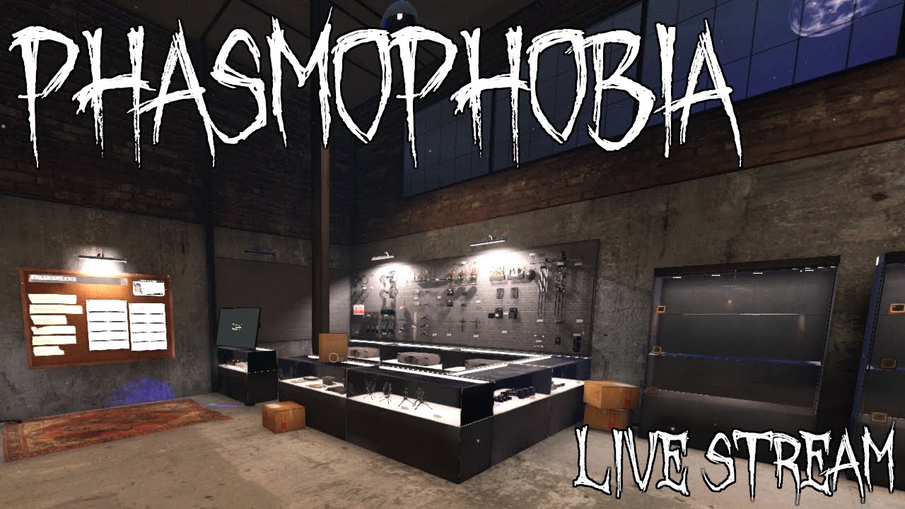 Phasmophobia - Live Stream - YouTube