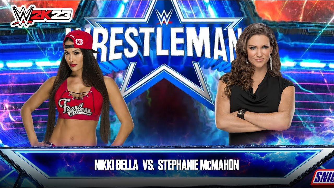 NIKKI BELLA vs Stephanie McMahon | WWE 2K23 - YouTube