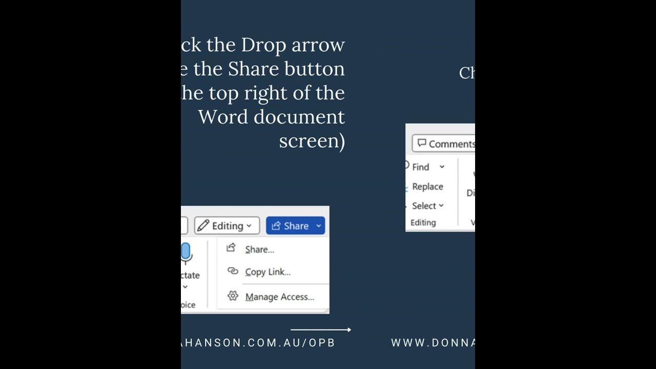 How to easily share a Word Document? #shorts - YouTube