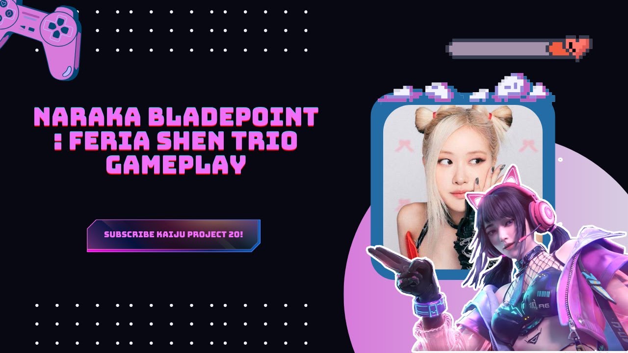 NARAKA : BLADEPOINT - FERIA SHEN ROSE BLACKPINK IS BACK GUYS! # ...
