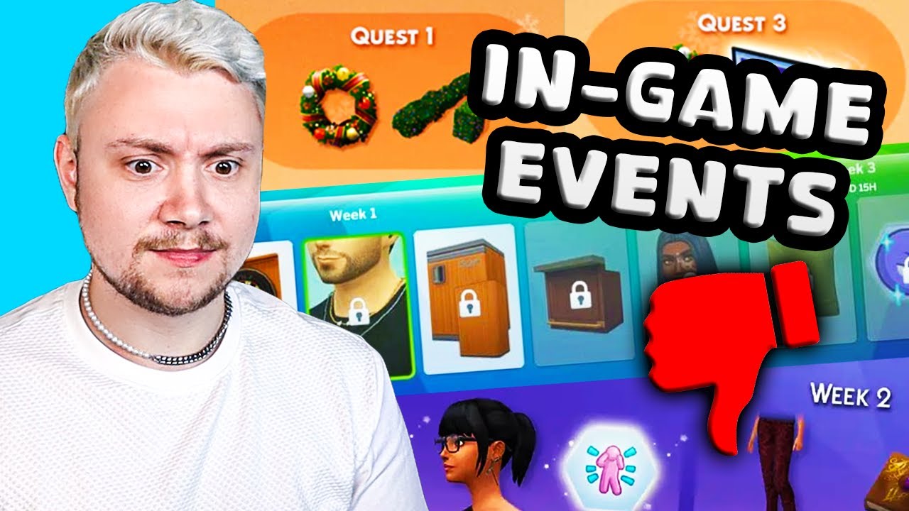The disaster of The Sims 4 Battlepass... - YouTube