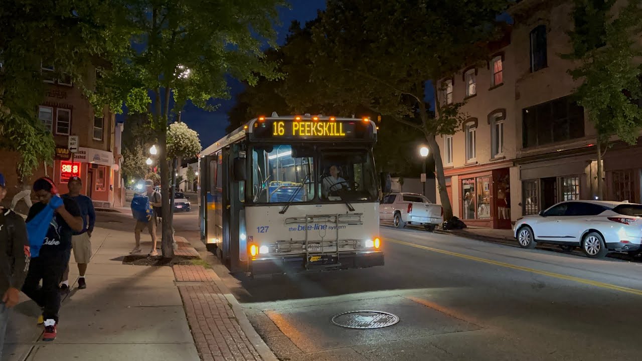 the Bee-Line system 2024 60fps: 2005 Orion 5.505 32ft #127 on Route 16 ...