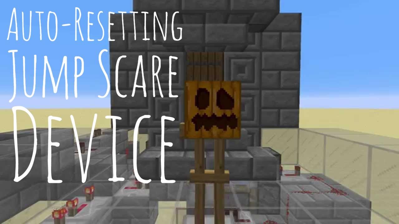 Auto-Resetting Jump Scare Device | MINECRAFT - YouTube