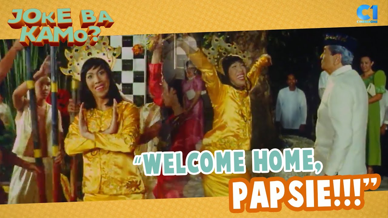 "Welcome home, Papsie!" | The Unkabogable Praybeyt Benjamin | Joke Ba ...
