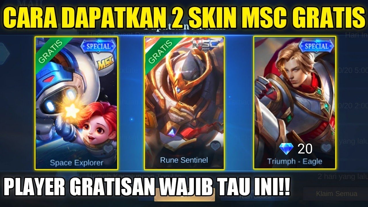 KABAR GEMBIRA! CARA DAPATKAN SKIN MSC ATLAS DAN JAWHEAD GRATIS | SKIN ...