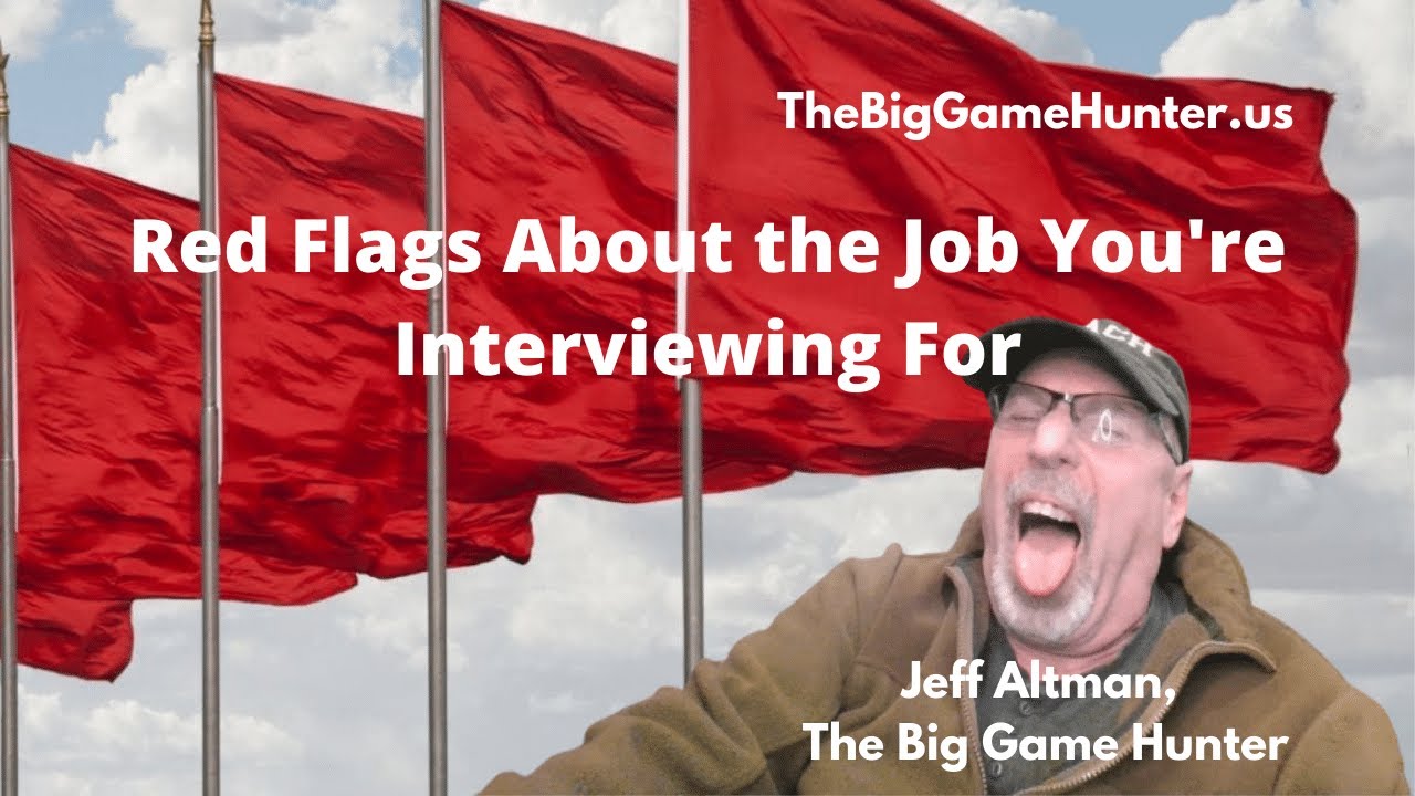 Red Flags About the Job You're Interviewing For - YouTube