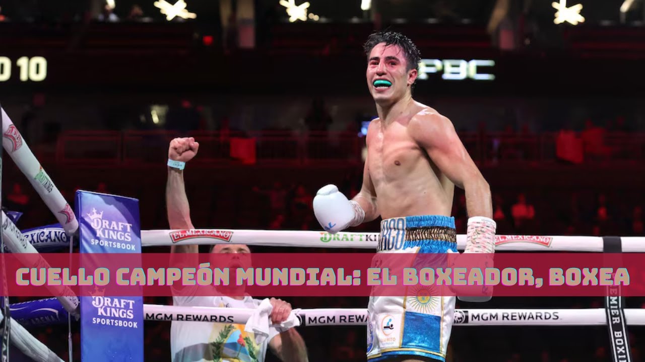 #boxeo El boxeador, boxea: Mirco Cuello campeón del mundo - YouTube