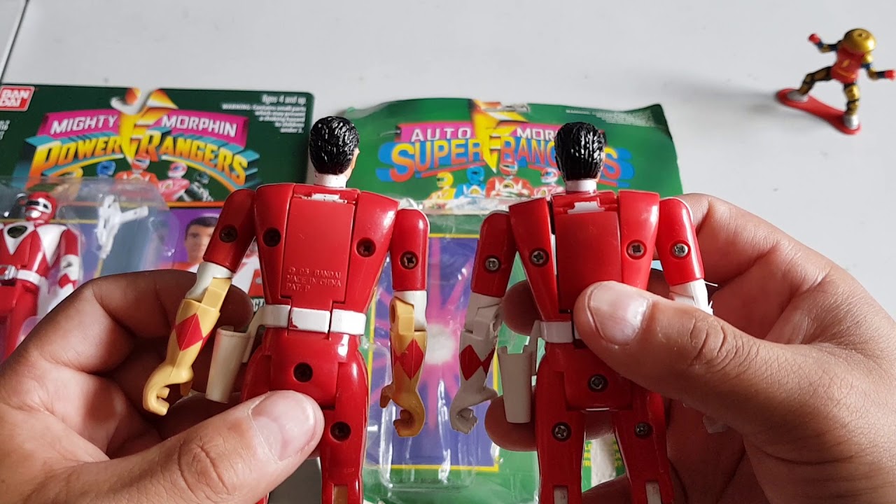 [Bootlegs] Power rangers o Super Rangers Auto Morphin? - YouTube