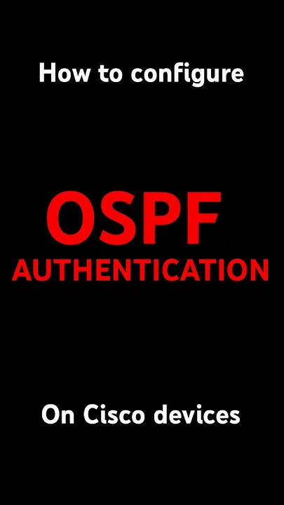 Configure OSPF Authentication MD5 & Plaintext Cisco Router Setup Guide CCNA LAB | Quick Guide # ...