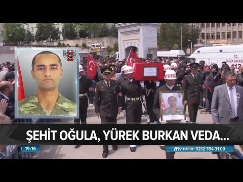 Şehit oğluna veda - Atv Haber 11 Mayıs 2019