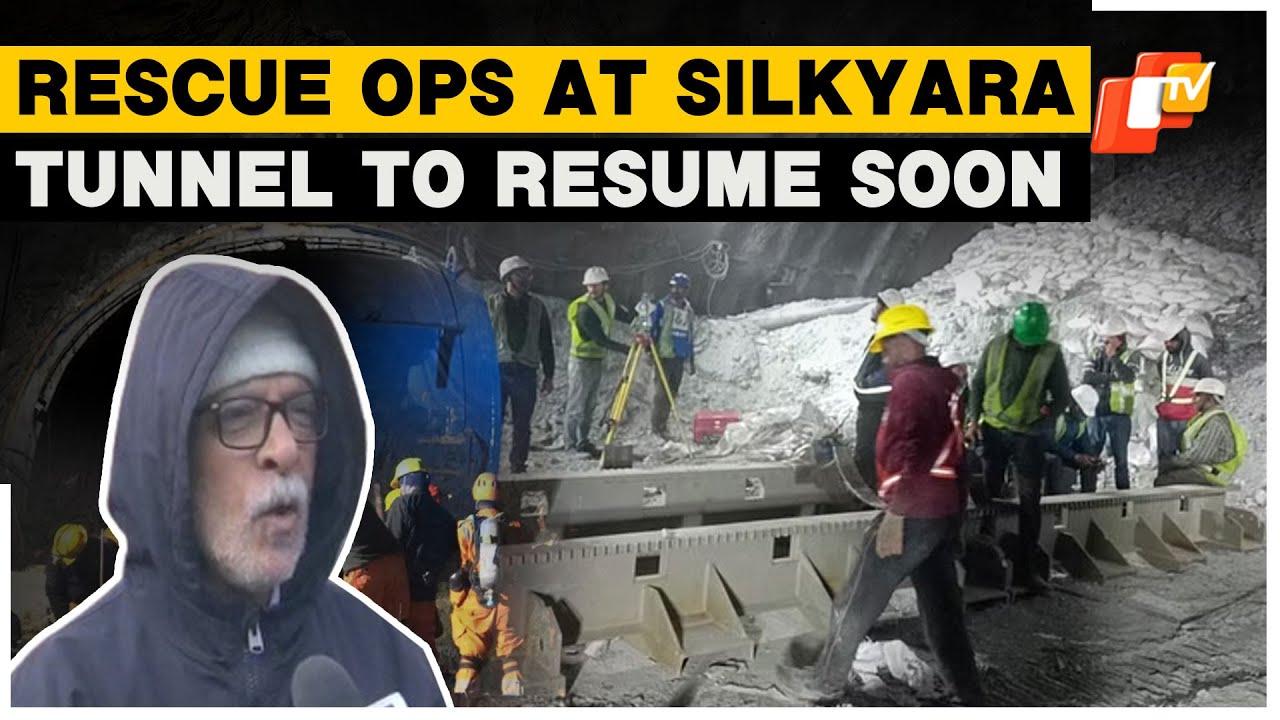 Uttarkashi Tunnel Rescue: No Metallic Obstruction In Next 5 Metres ...