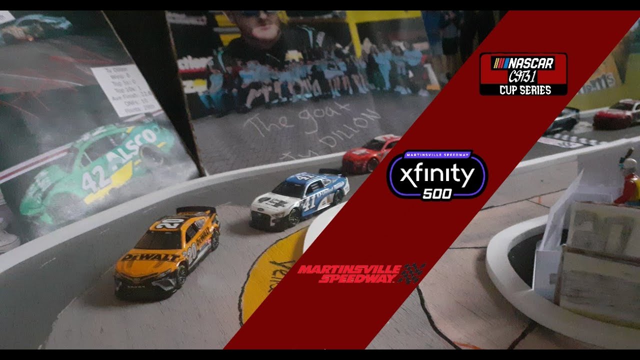 NASCAR Stop Motion: The Xfinity 500 at Martinsville Speedway - YouTube