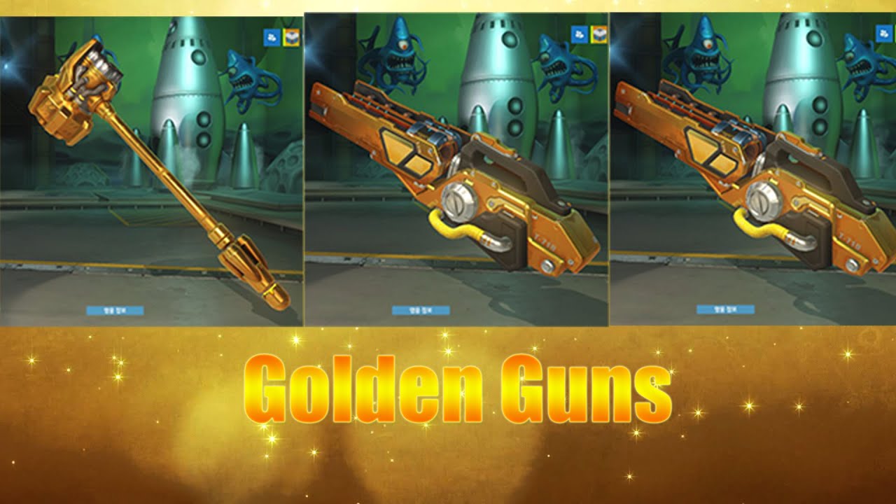 Overwatch - New Golden Guns (With Pictures) - YouTube