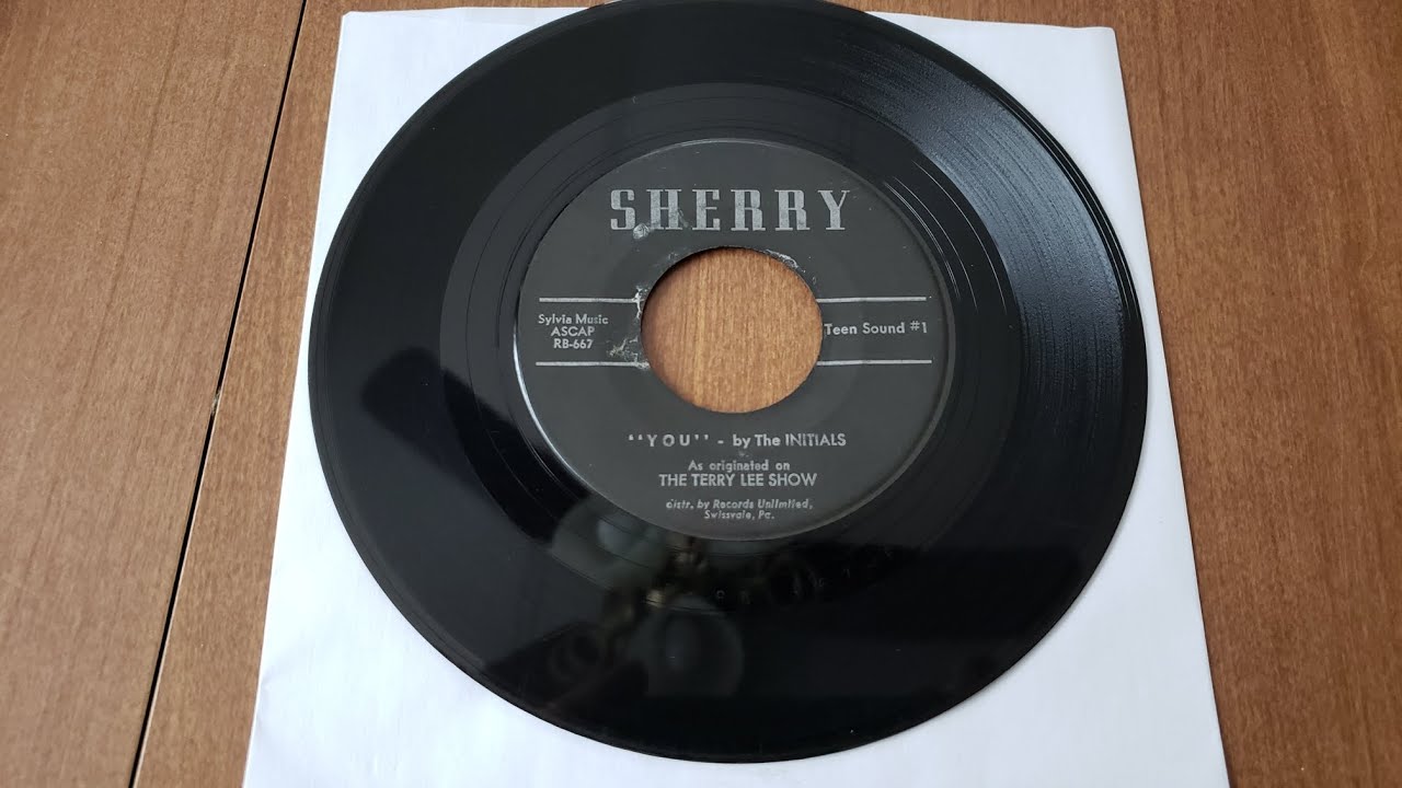 The Initials - You (Sherry Records RB-667) - 1959 - YouTube
