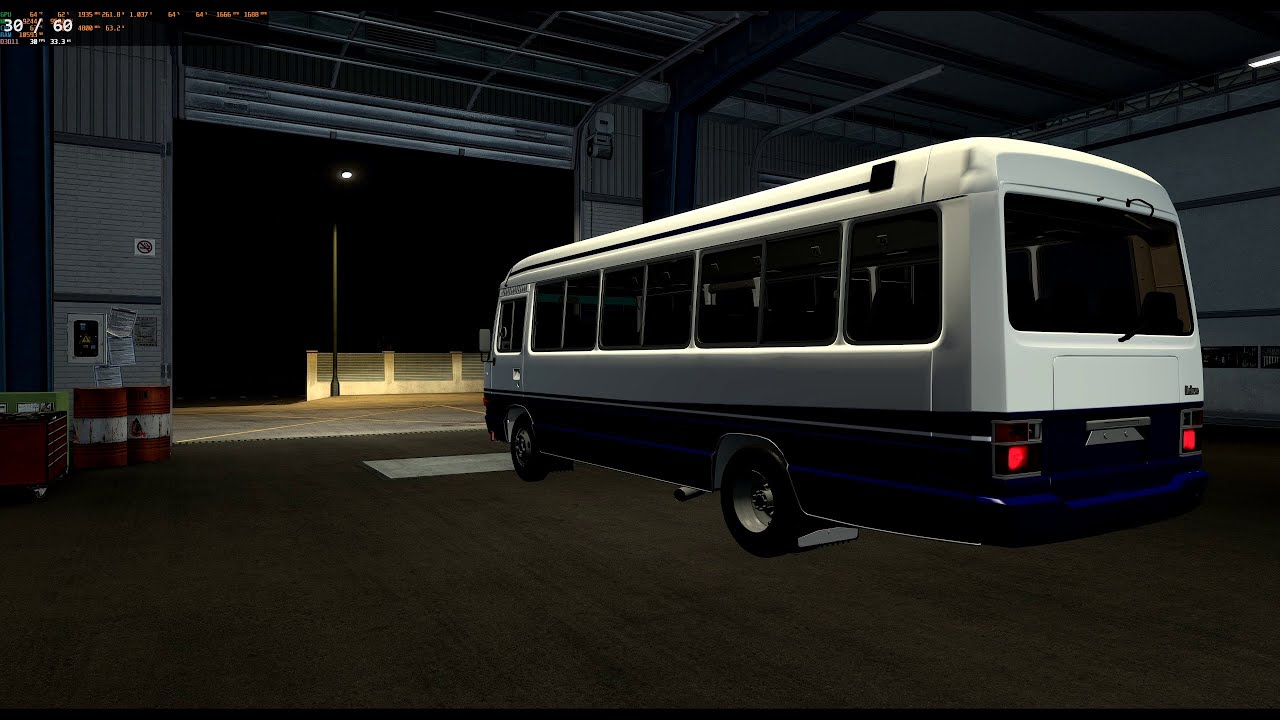 ATS 1.53 Toyota Coaster Run DLSS4 4K Enhanced Graphics - YouTube