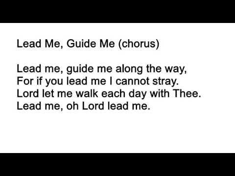 Lead Me Guide Me alto - YouTube